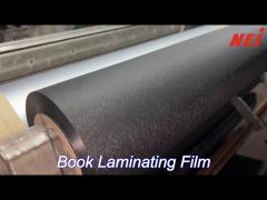 1 pollice BOPP Temperature Sensitive Book Laminating Film Film trasparente di copertura del libro