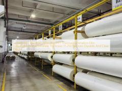 Suitable For Thermal Laminator PET Thermal Lamination Film Polyethylene Terephthalate Thickness 11-250 Microns Durable And Clear Finish