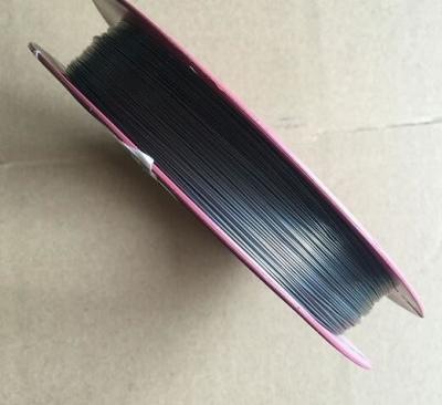 China best selling black surface nitinol 55 memory nickel jewelry wire material  image or bright color for sale