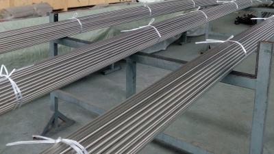 China Titanium tube ASTM B338 Grade 2 seamless tube  High accuracy polishe silver for sale