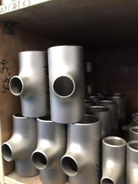 China EXW price ASME16.9 Gr2 TItanium Tee from China Chemical Industry Pipe Fitting Titanium tee for sale