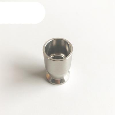China Precision cnc machining titanium motorcycle parts/cnc laser cutting machine parts service silver for sale
