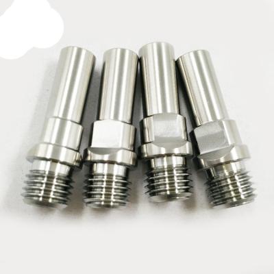 China Factory direct supply cheapest aluminum/brass/stainless steel/titanium/plastic cnc milling machine parts silver for sale