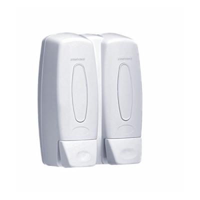 China New Double head Soap dispensers for shampoo and bath gel with ABS materials for sale