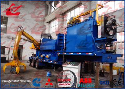 China Mobile Waste Metal Scrap Baler Logger Light Scrap Baling Press Hydraulic Compactor  For Steel Factory for sale