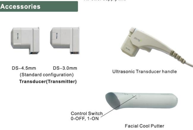 hifu with cooling handle