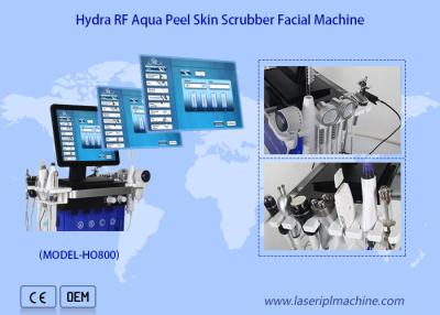 China Vertical Hydro 14 in 1 Microcurrent Peeling Facial Care Dermabrasion  Device for sale