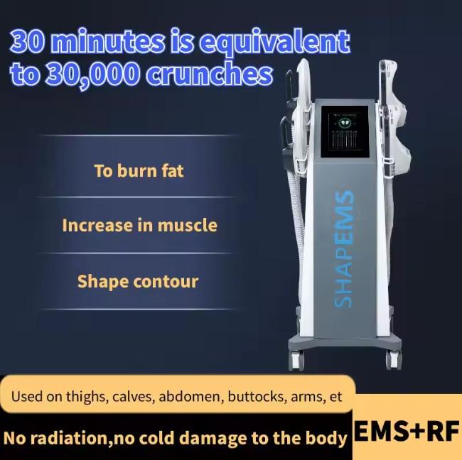 15Tesla 6000W 4Handle Electro Magnetic body Slim Fat Burnnig Muscle Building Contour Sculpt Device