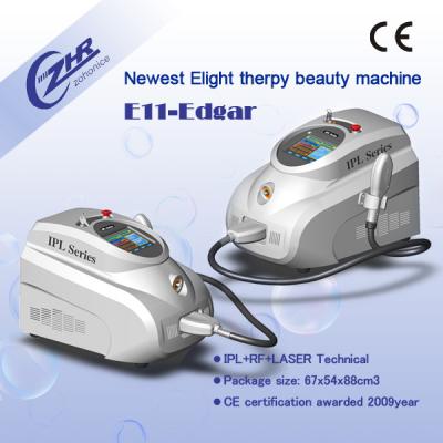 중국 4개의 여과기 손잡이를 가진 휴대용 E 가벼운 다 기능 아름다움 장비 IPL RF 판매용