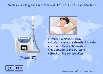 China IPL laser ontharing en huidverjonging schoonheidsmachines voor salon Te koop