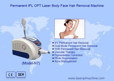 China Crystal Material Sapphire IPL haarverwijderingsmachines voor poriën verwijderen en acne behandeling Te koop