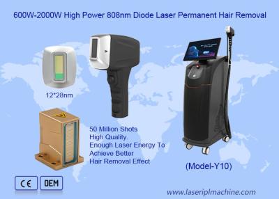 China 500W-1600W 4 Wavelengths for All Skin Color 808nm Diode Laser Hair Removal Machine for sale