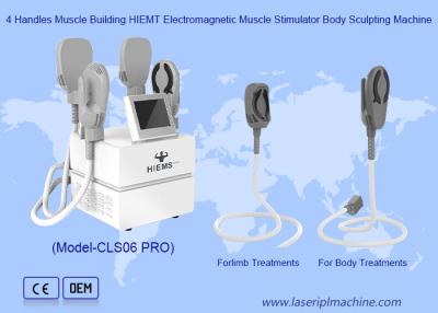 Cina Macchina per dimagrimento del corpo con sollevamento dei fianchi e rafforzamento muscolare Hiemt Ems 4 maniglie 7 tesla in vendita