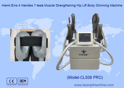 Cina 4 Manicotti Costruzione muscolare HIEMT Stimulatore muscolare elettromagnetico Macchina di scultura del corpo in vendita