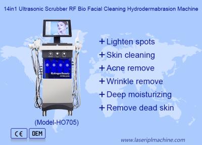 China 14 In1 Aqua Peeling Jet Peel Hydro Dermabrasion Facial Cleaning Machine for sale