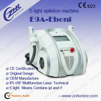 Cina Laser OPT IPL E Light depilazione macchina di bellezza doppio manico macchina in vendita