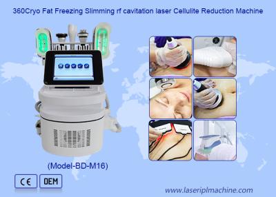 China 360 Non Invasive 3 Cryolipolysis Handles Rf Cavitation Machine For Fat Freezing Body Shaping for sale
