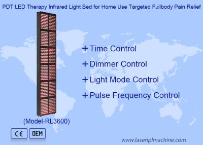 China 630Nm 660Nm 850Nm Full Body Device 3600W Red Infrared Led Light For Pain Relief for sale