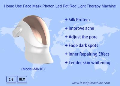 Cina Maschera per terapia a luce rossa a LED, rassodante per la pelle, in silicone, a LED, per il viso in vendita