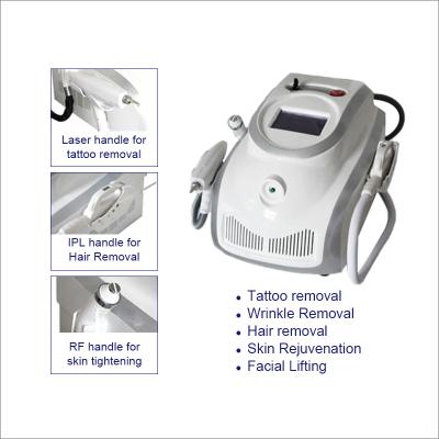 China Portable Elight IPL RF Smooth wrinkles Beauty Machine With 4 Filters Handle for sale