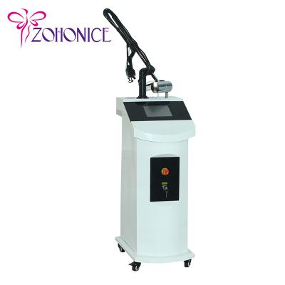 China Scar Removal Fractional Co2 Laser Machine 30W With LED Touch Screen Footswitch for sale