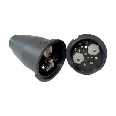 China Plug And Play IPL Spare Parts Handle Oval Connector For Laser Beauty Machine for sale