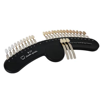 China RT27 3d Teeth Whitening Bleaching Shade Guide 27 Color CE Certification for sale