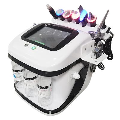 China 8 in 1 Deep Cleaning Face Lifting Multifunctional Rf Microdermabrasion Hydro Facial Machine for sale