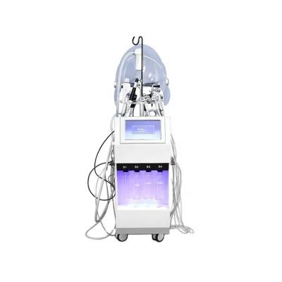 China 10 In 1 Multi Function Beauty Equipment Hydra Oxygen Jet Peel Facial Care Machine for sale