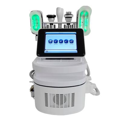 China Multifunctional 360 Cryo 40K Cavitation Body Sculpting Machine With Chin And Rf Cavitation Laser for sale