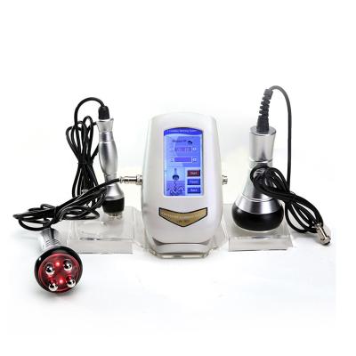 China Portable 3 In 1 40K Rf Home Ultrasonic Cavitation Body Slimming Machine for sale