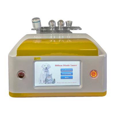China Clinic Use Portable 980nm Diode Laser Veterinary Removal Machine for sale