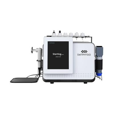 China 4 Handles ED Therapy Improve Wrinkles 448KHz CET RET Vacuum EMS Physicaltherapy Shockwave Device for sale