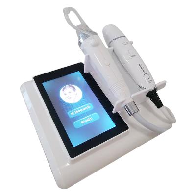 China Facial Shrinking Pores Wrinkles Removal Microcrystalline RF Beauty Machine for sale