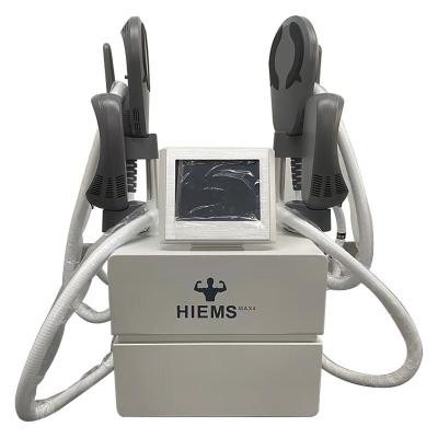 China 4 Handles Muscle Building HIEMT Electromagnetic Muscle Stimulator Body Sculpting Machine for sale