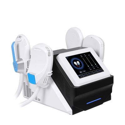 China Electromagnetic Hi Emt Machine Home Use Commercial 4 Working Handles Fat Burning for sale