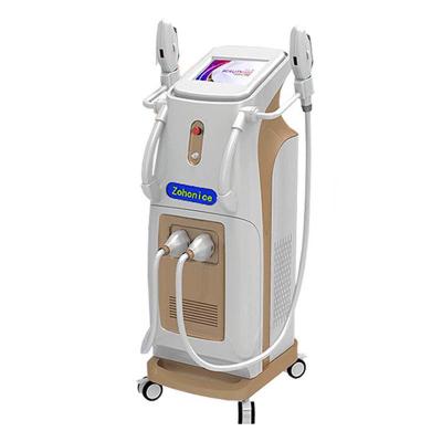 China 2 In 1 Permanent IPL Laser Hair Removal Machine Shr Beauty Equipment E9sh for sale