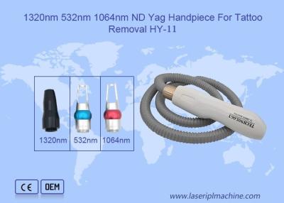 Cina Rimozione del tatuaggio 1320nm 532nm 1064nm Nd Yag Laser Handpiece in vendita