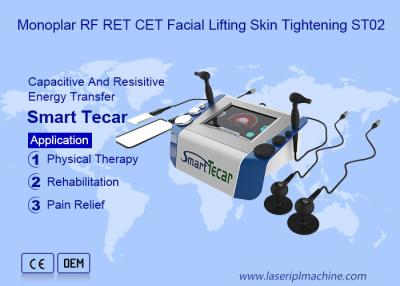 China Monopolar RF CET RET Skin Tightening Beauty Machine for sale