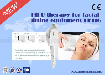 China Vertical High Intensity Focused sound Machine Safe For Face Lifting for sale