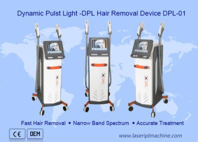 China 2 Handle Laser Hair Removal Beauty Machine Dynamic Pulst Light Dpl for sale