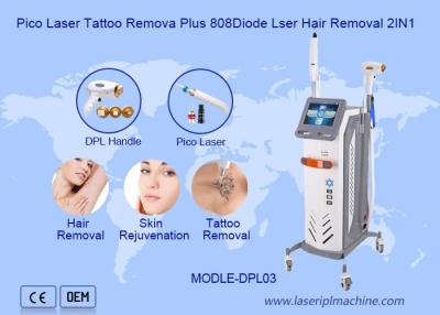 China Pico 2 In1 Diode Laser Hair Removal Machine Tattoo Removal Plus 808nm for sale