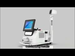 Effective 1200W-1600W Hair Removal Epilator 808nm Diode Laser Machine