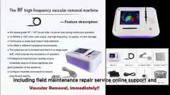 35w Vascular Removal RF Beauty Equipment For Facial Lifting