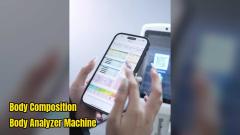 AI Intelligent Fat Health Assessment Body Scanner Body Composition Analyzer Machine