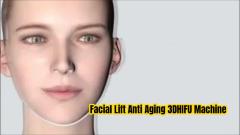 Facial Lift Anti Aging 3D HIFU Machine Ultrasound Body Slimming Beauty Machine
