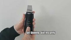 Rechargeable Dermasonic Ultrasonic Skin Scrubber