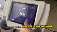 2Handle 8 Point Contact 3D Body Scanner Measure Printer Include Body Composition Analyzer