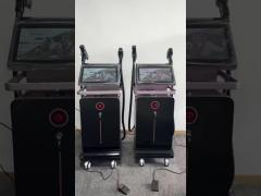 10Hz Adjustable Frequency 808nm DiodeLaser Hair Removal and Nd Yag Laser Picosecond Tattoo Removal M