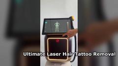 Multi Function Dual Handle Tattoo Removal Picosecond 808 DiodeLasers Removal Machine